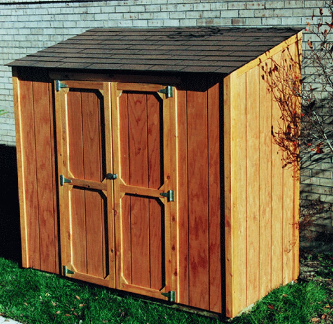 Explore the Lean To Wood Shed Series at Shed Village